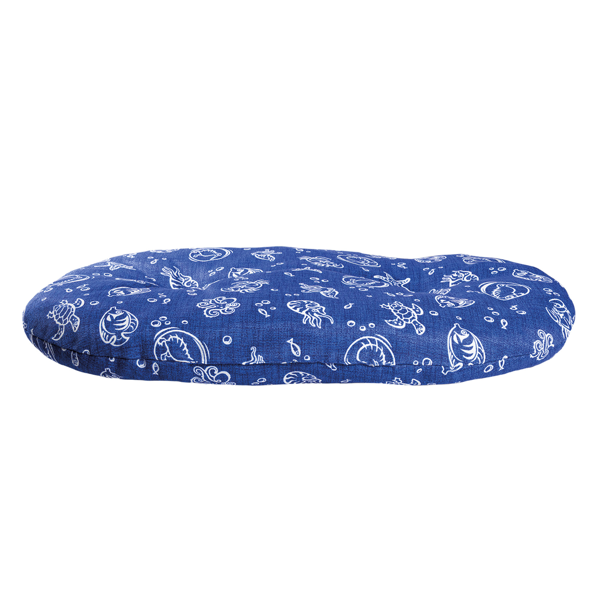Kiwi & Friends Kissen 80 x 55 cm Blau